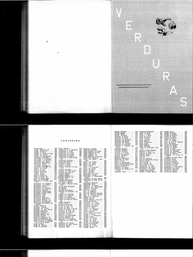 Verduras Pdf