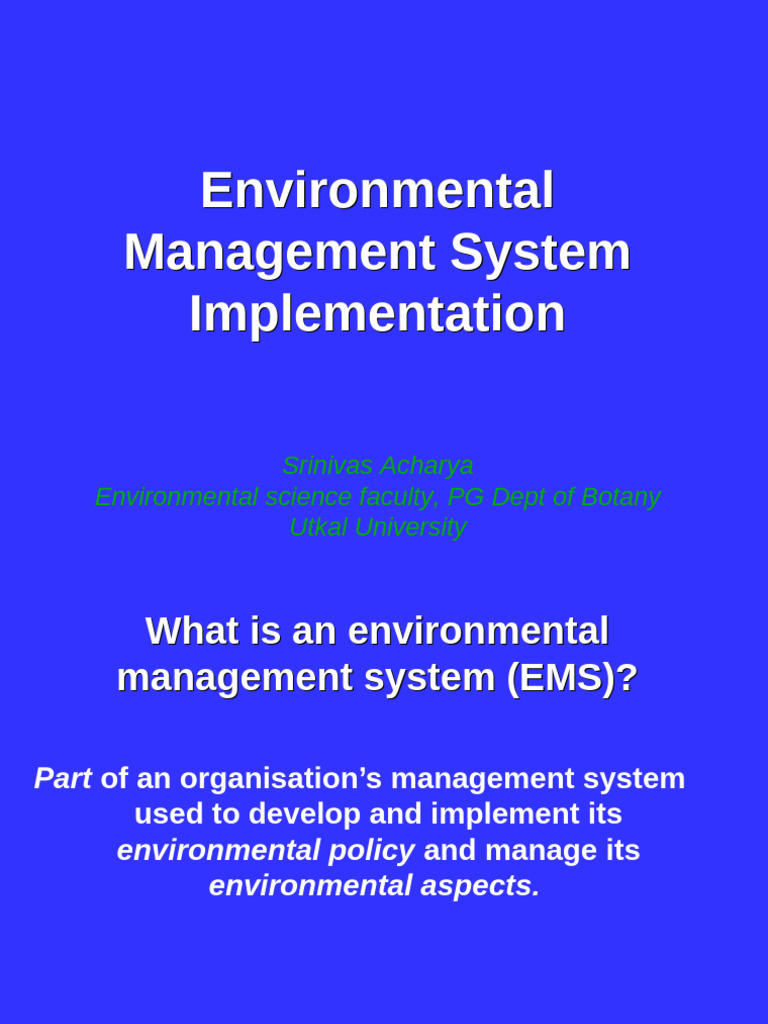 ems-tool-implementation-P1 | PDF | Audit | Business