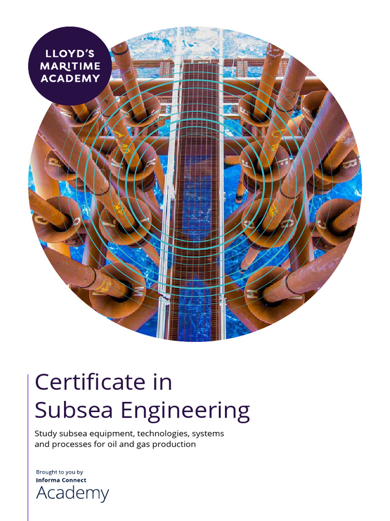 Certificate-in-Subsea-Engineering | PDF