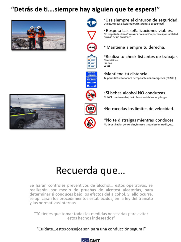 Consejos para Un Manejo Seguro en Fin de Año | PDF