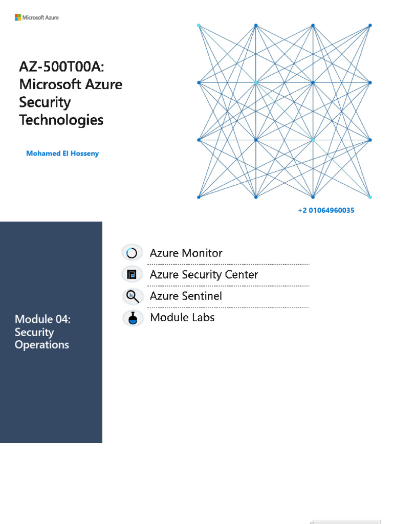 006-Microsoft Certified: Azure Security Engineer Associate | PDF ...