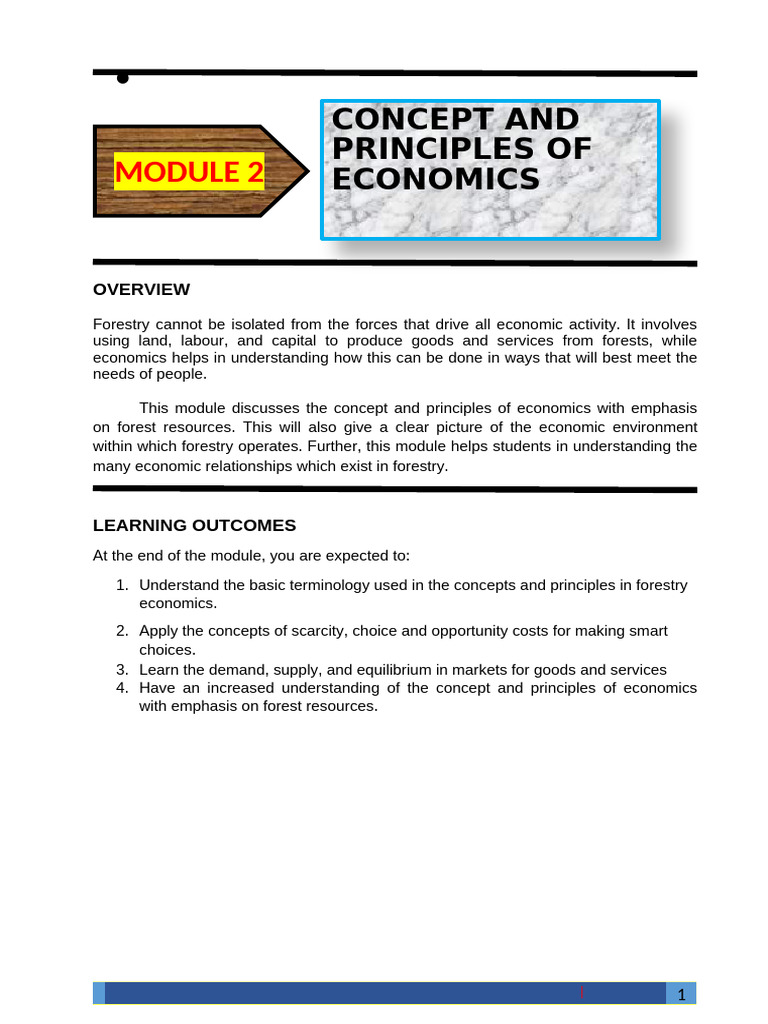 Economics Module 2 | PDF