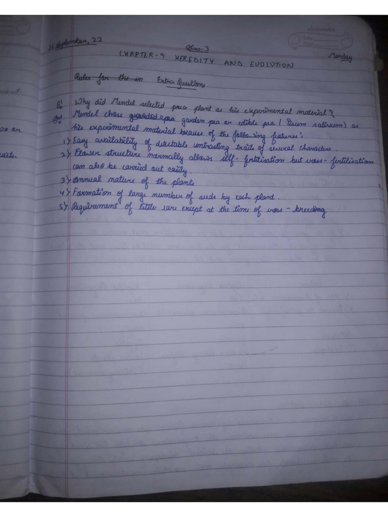 Heredity and Evolution S.no 3,4 | PDF