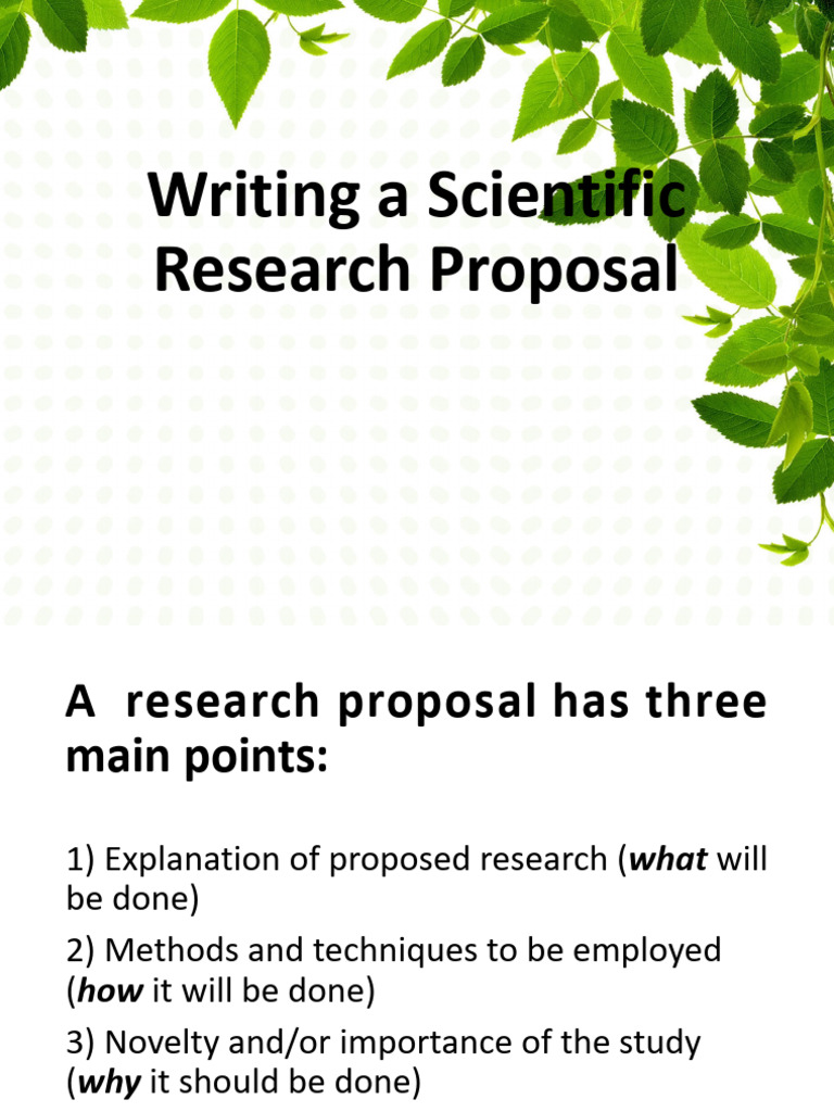 Writing A Research Proposal | PDF | Abstract (Summary) | Experiment