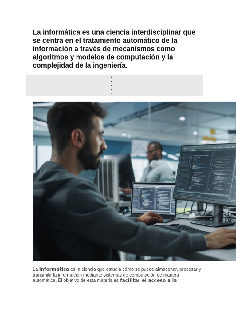 Informática 3 | PDF | Informática | Software de la aplicacion