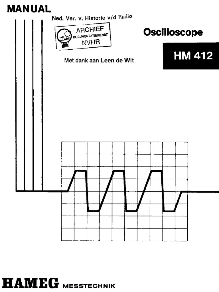 Hameg HM412-5 | PDF