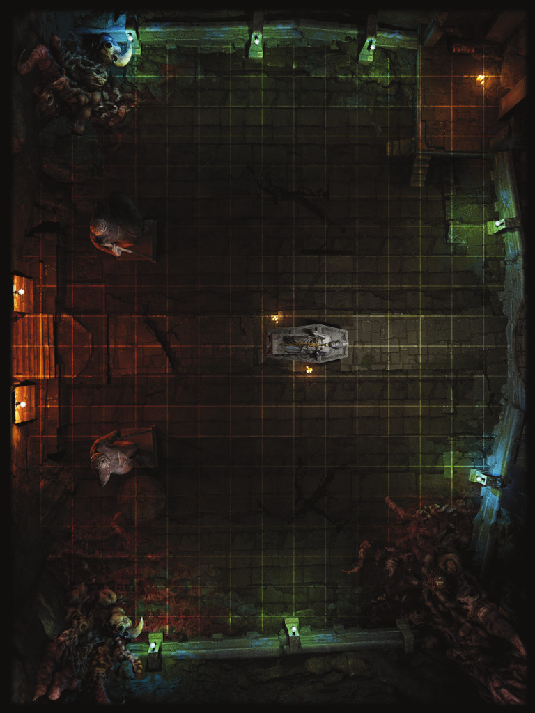 Barrow of the Corpse Crawler-Map | PDF