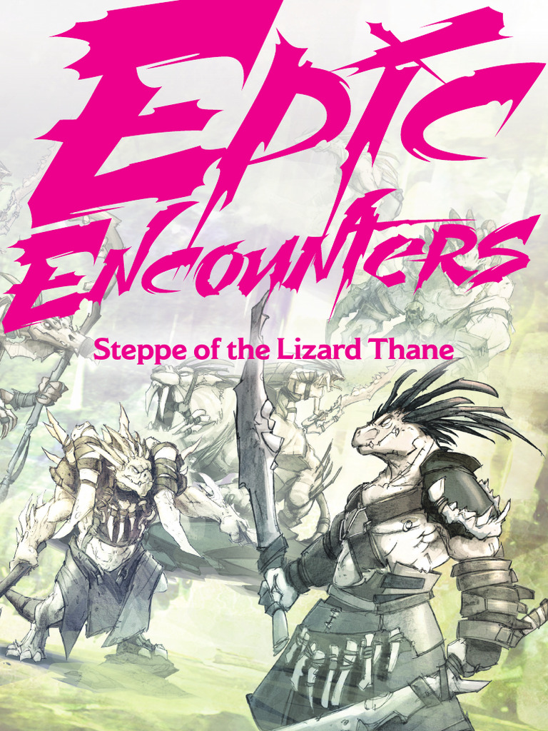 Steppe of The Lizard Thane | PDF | Copyright | Ambush