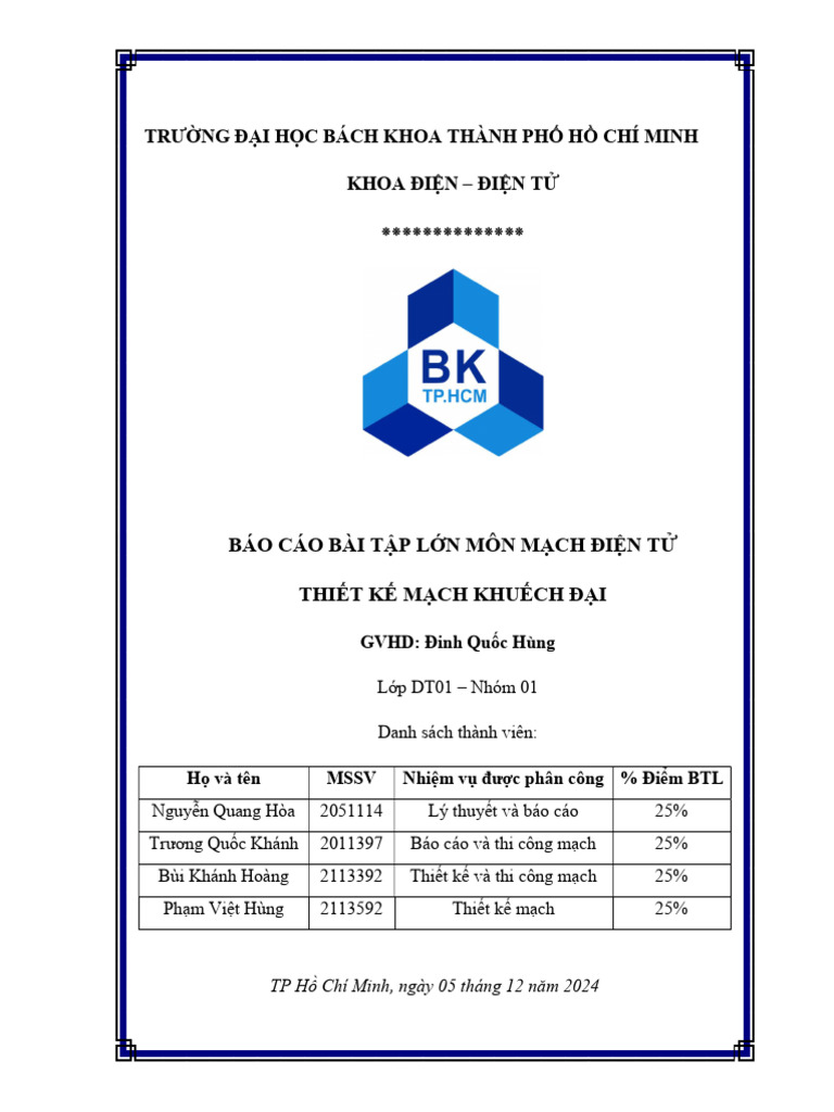 BTL MĐT DT01 N01 | PDF