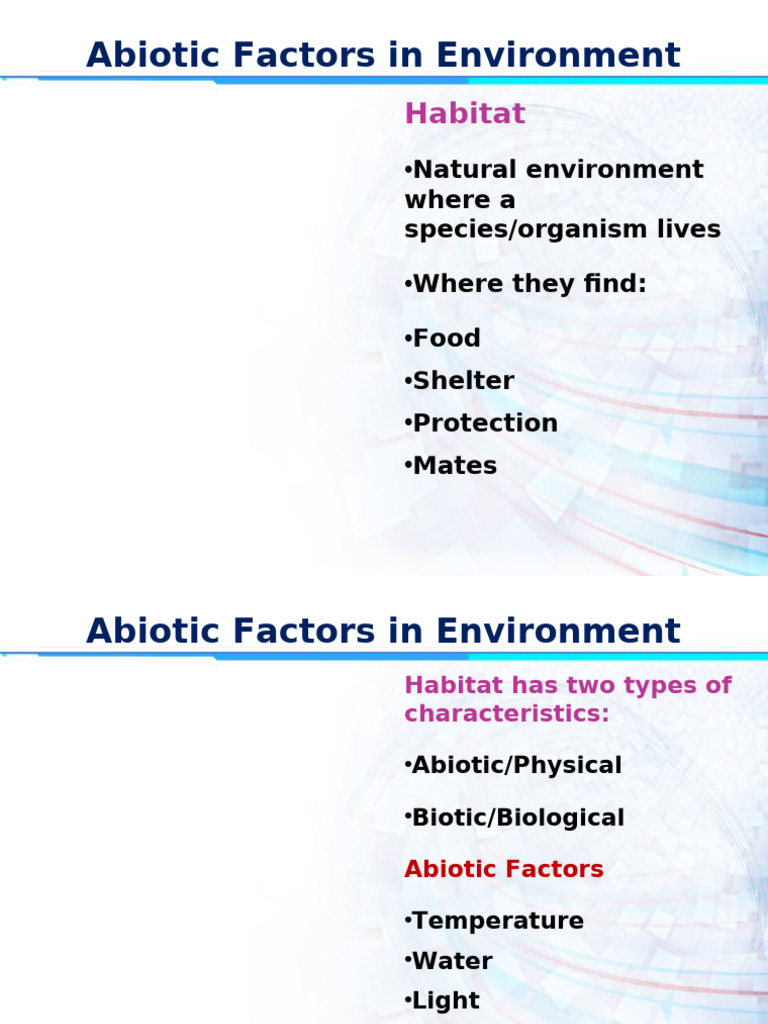 Lecture 11- Animals and their abiotic environment | PDF