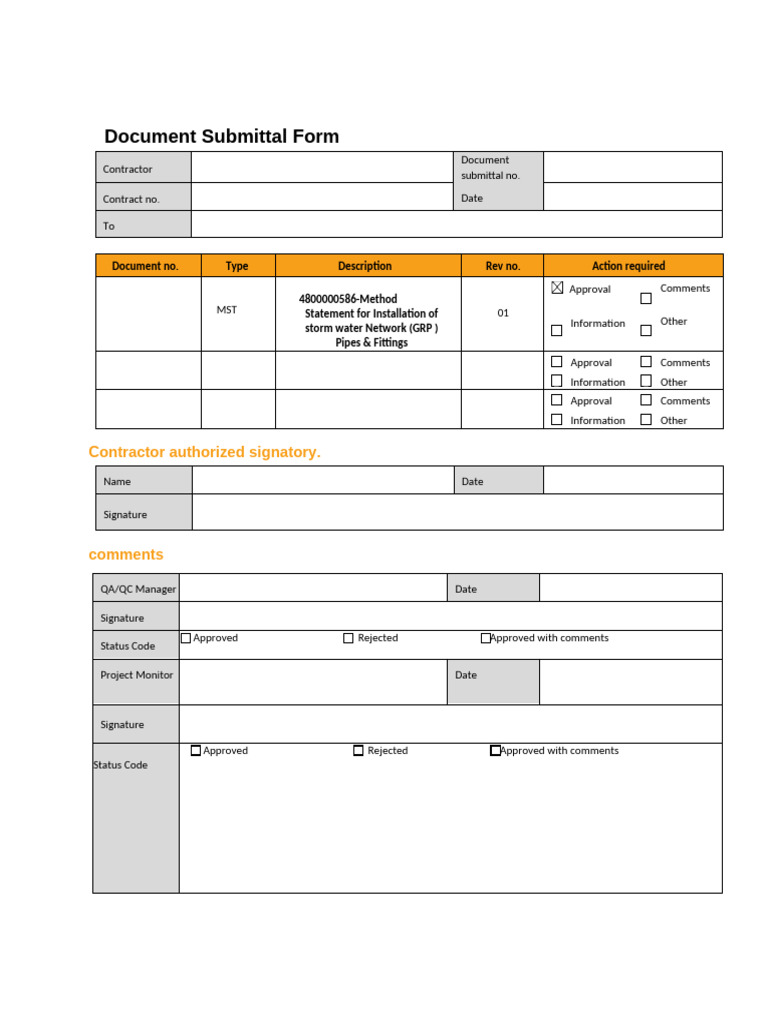 Mos For Storm Water Network 000004 | PDF | Trench | Drainage