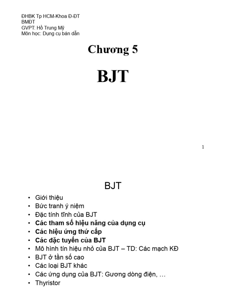 Dung-Cu-Ban-Dan - Ho-Trung-My - dcbd-ch05-bjt-p2 - 51 - Slides - (Cuuduongthancong - Com) | PDF