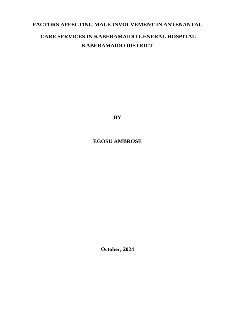 AMBROSE REPORT | PDF | Maternal Death | Pregnancy