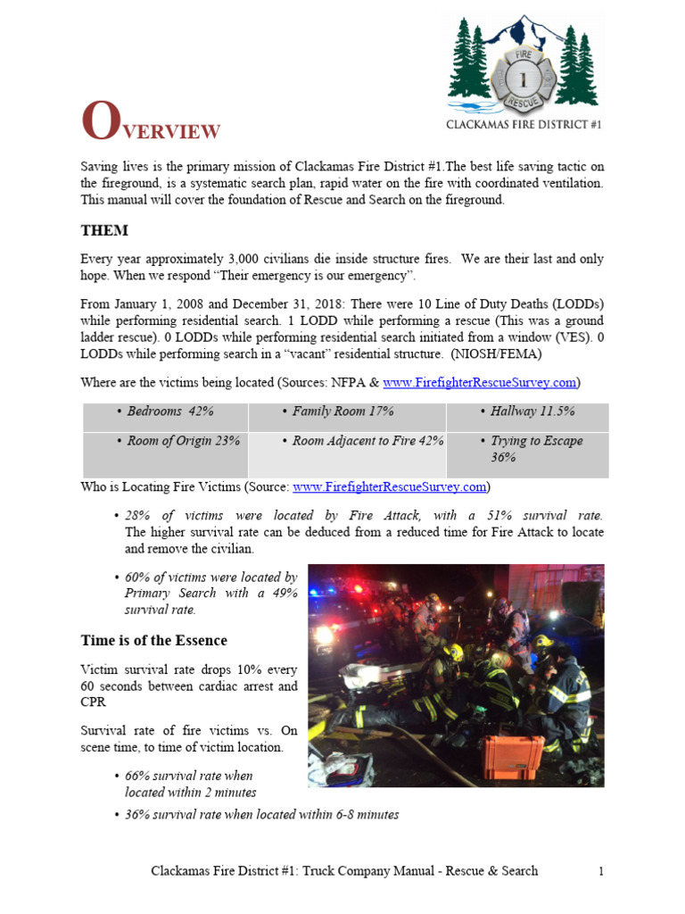 Fireground Rescue & Search Strategies | PDF | Framing (Construction ...