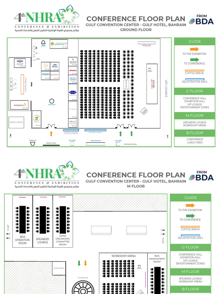 NHRA 2024 - Floor Plan (Final) | PDF