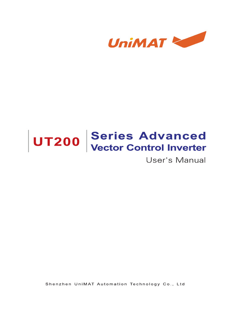 UT200 Manual | PDF