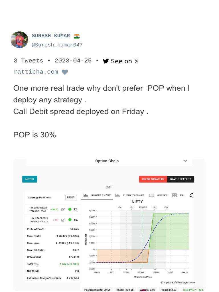 Real Trade Strategy: POP Optimization | PDF