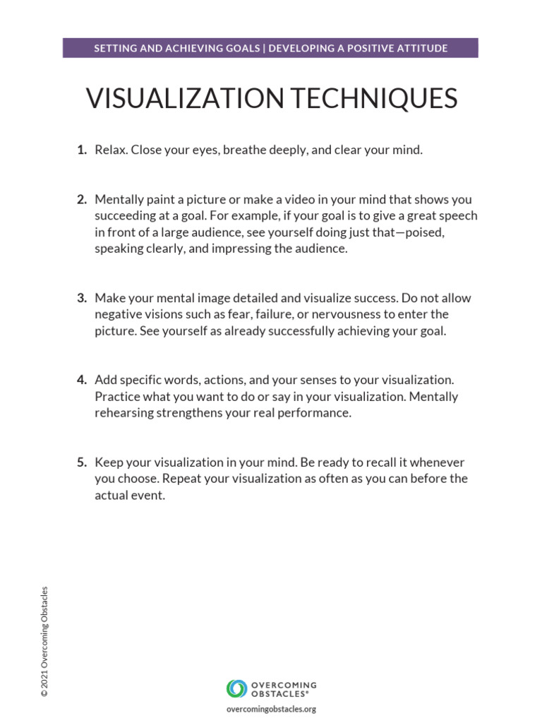 Lesson 3 Developing a Positive Attitude Activity Sheets | PDF | Mental ...