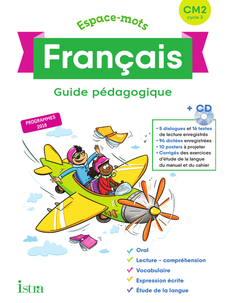 Guide Pédagogique Français CM2 | PDF | Verbe | Pédagogie