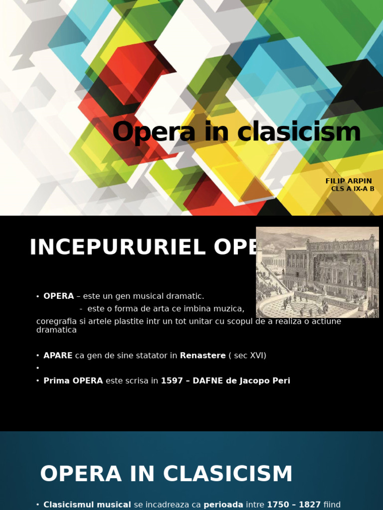Opera in Clasicism | PDF