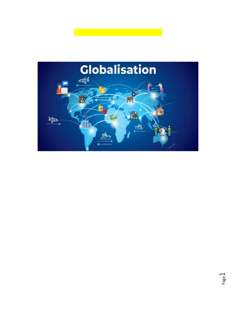 Globalization and Muslim World | PDF | Globalization | Muslim World