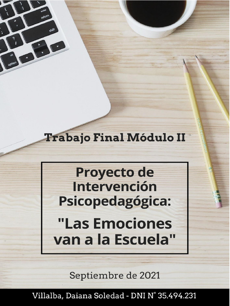 Monografía | PDF | Las emociones | Enseñando