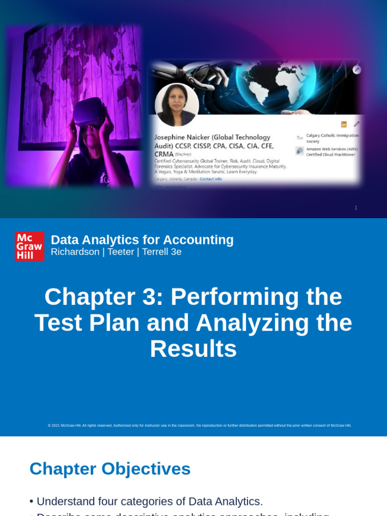 Richardson DAA 3e PPT Ch03) | PDF | Statistical Classification | Analytics