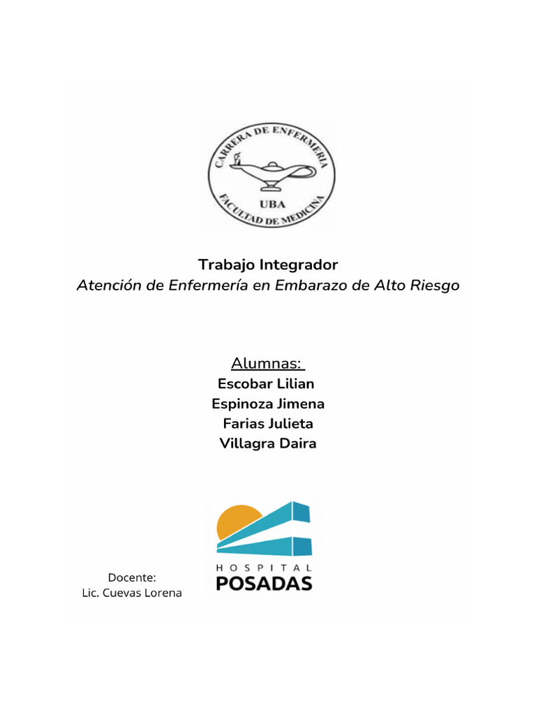 TP Integrador Final | PDF | El embarazo | Parto