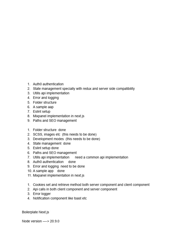 Boilerplate Next - Js | PDF