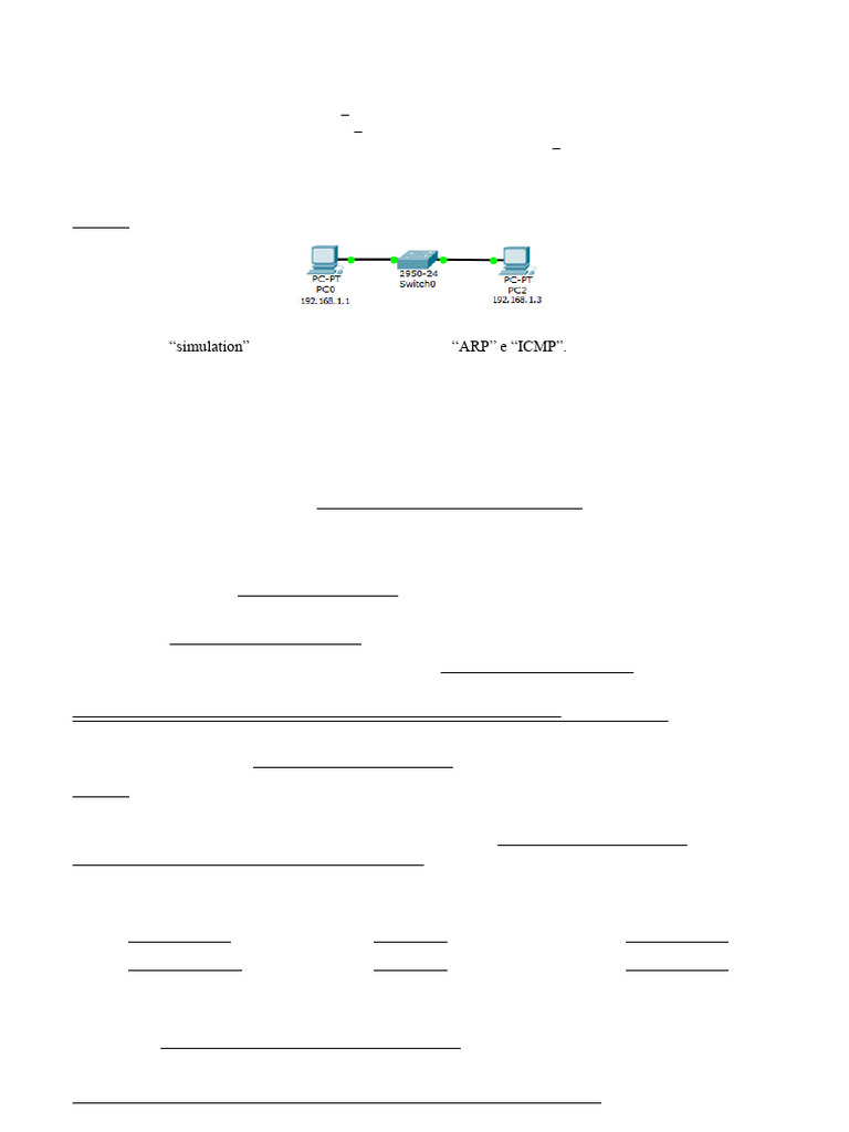 Exercicio4 Pedro Nunes | PDF | Comutador de rede | Rede de computadores