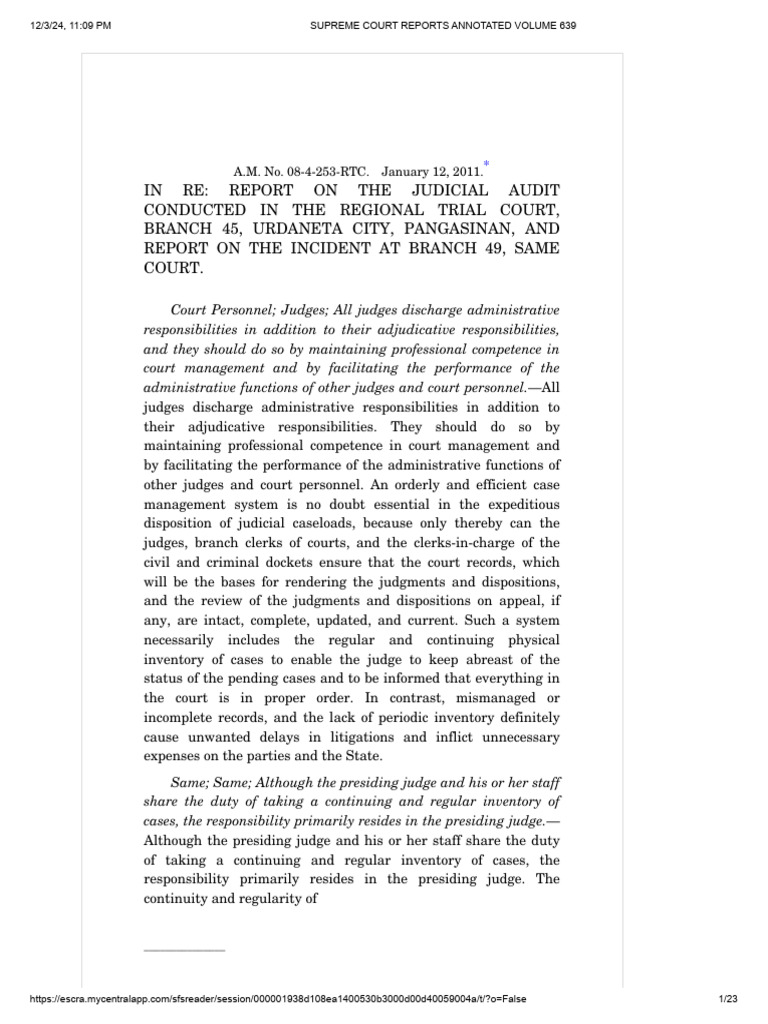 10 Judicial Audit Urdaneta City | PDF | Judgment (Law) | Judge