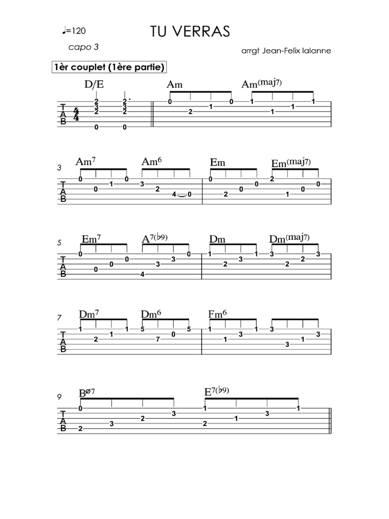 Tu Verras | PDF