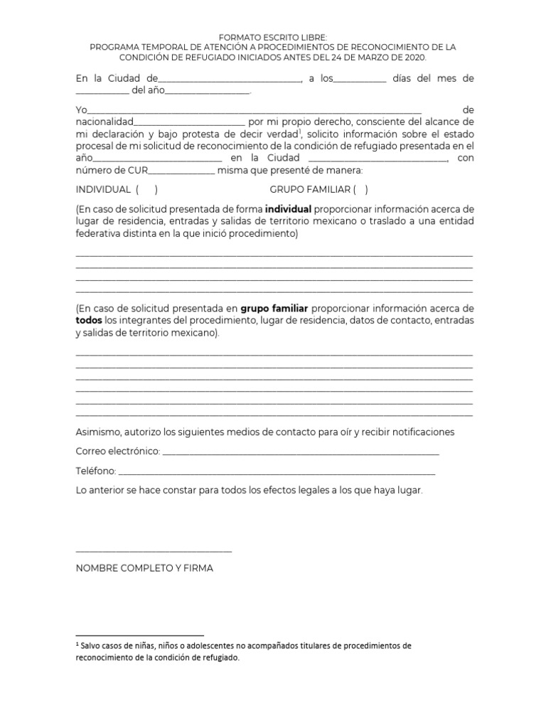 FORMATO_ESCRITO_LIBRE__ESPA_OL | PDF