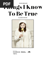Things I Know.. Script | PDF