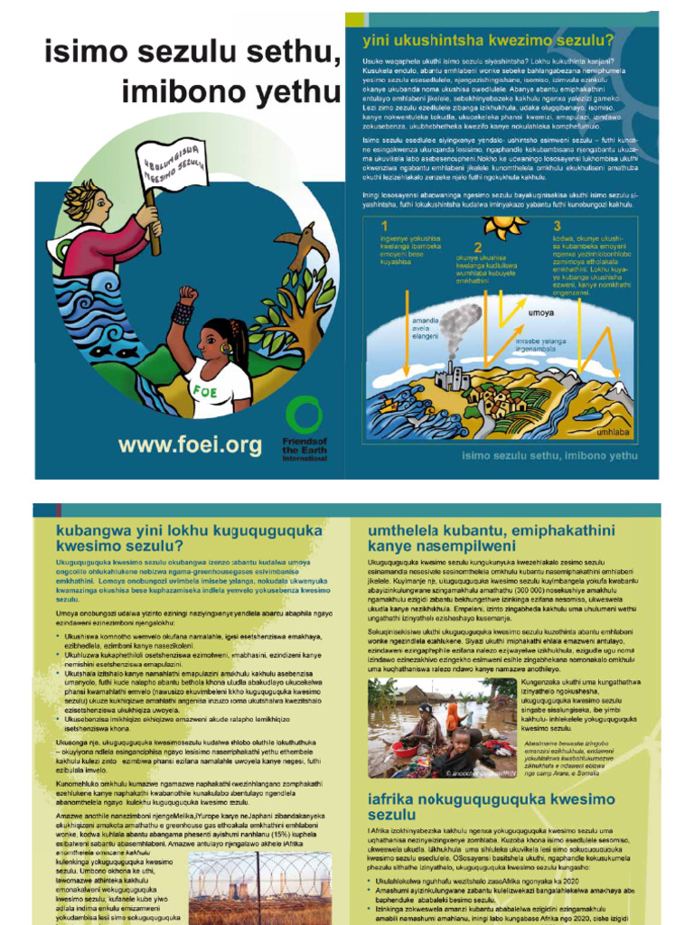 Our-climate-our-say-Zulu | PDF