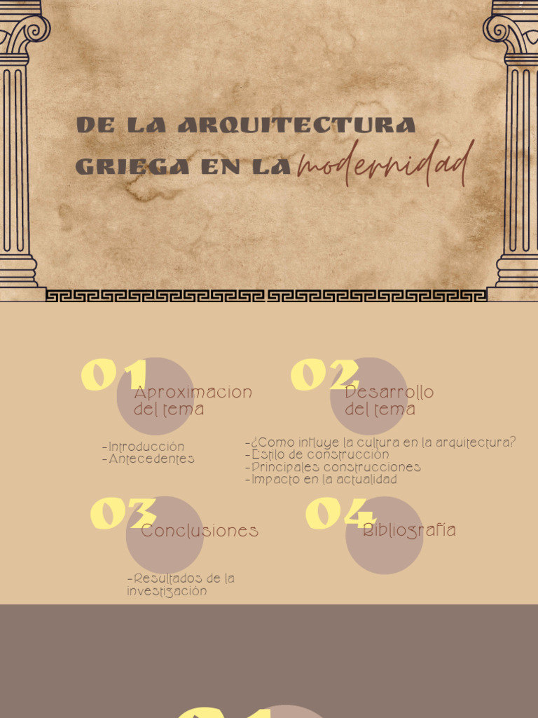 Arquitectura Griega | PDF | Antigua Grecia