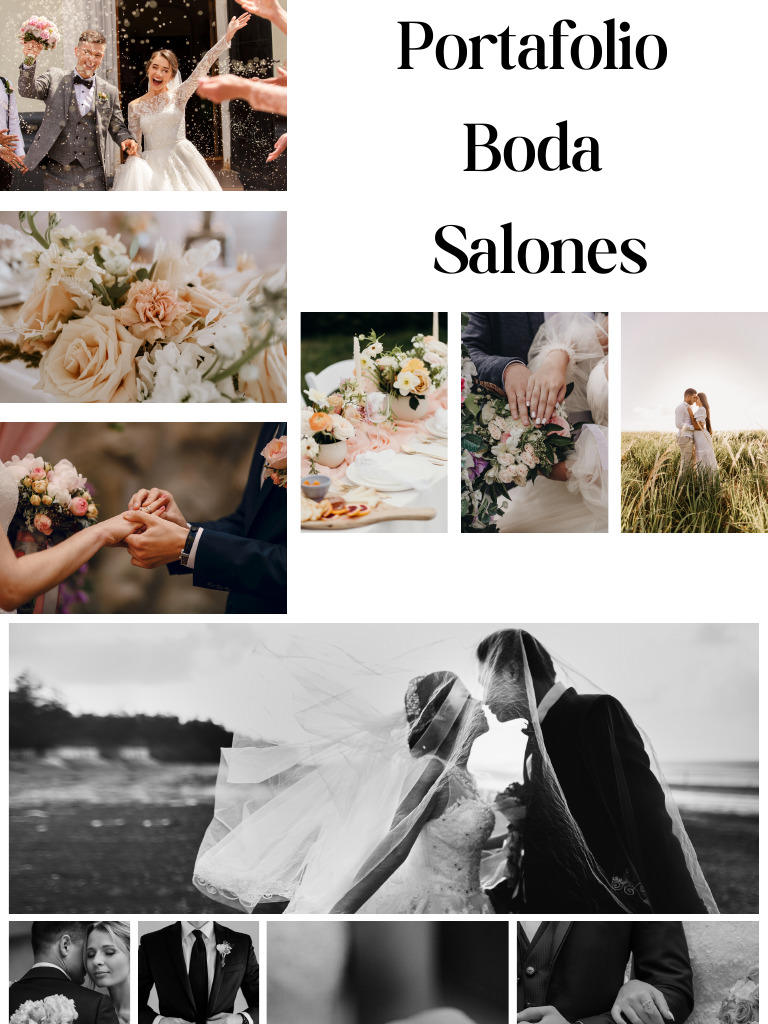 Portafolio Boda para Salones Srta Leidy | PDF