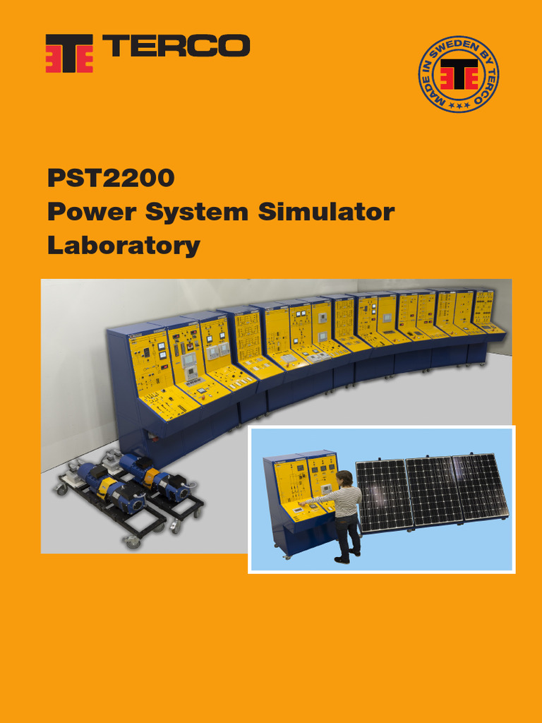 Power System Simulator PST2200 Overview | PDF | Transformer | Alternating Current