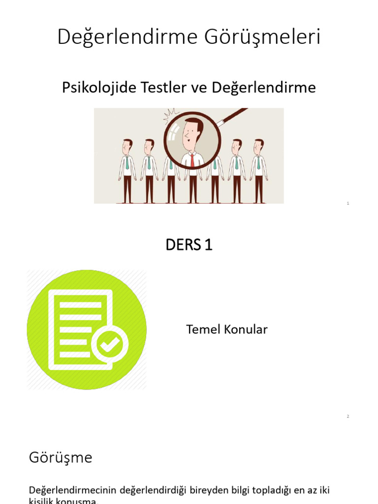 Testler 1 | PDF