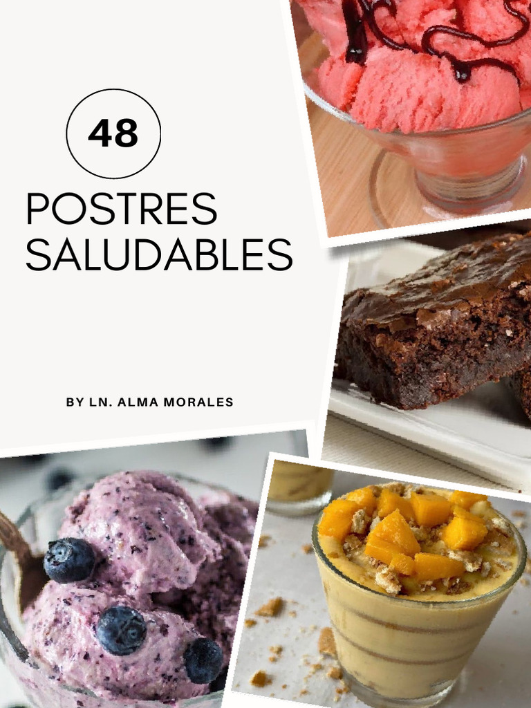 Recetario Postres PDF | PDF | Chocolate | Postres