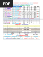 Staff Dutty Rota 2024 | PDF