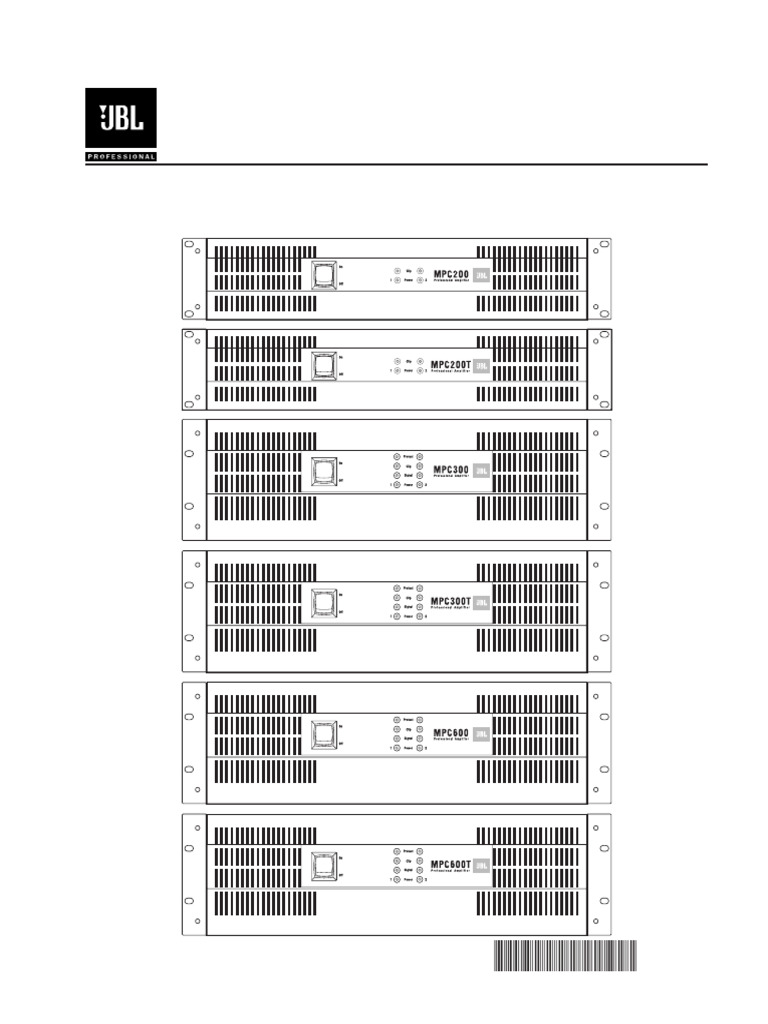 mpc_man | PDF | Amplifier | Loudspeaker