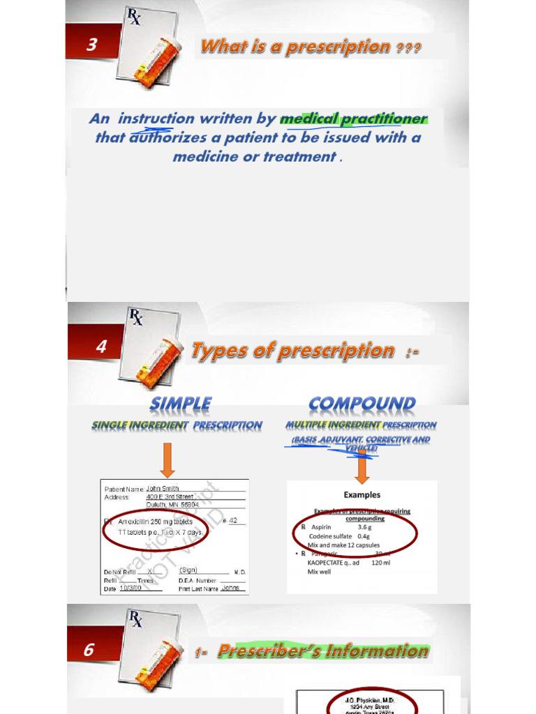 Section 1 Ceutics 1 | PDF | Medical Prescription | Therapy