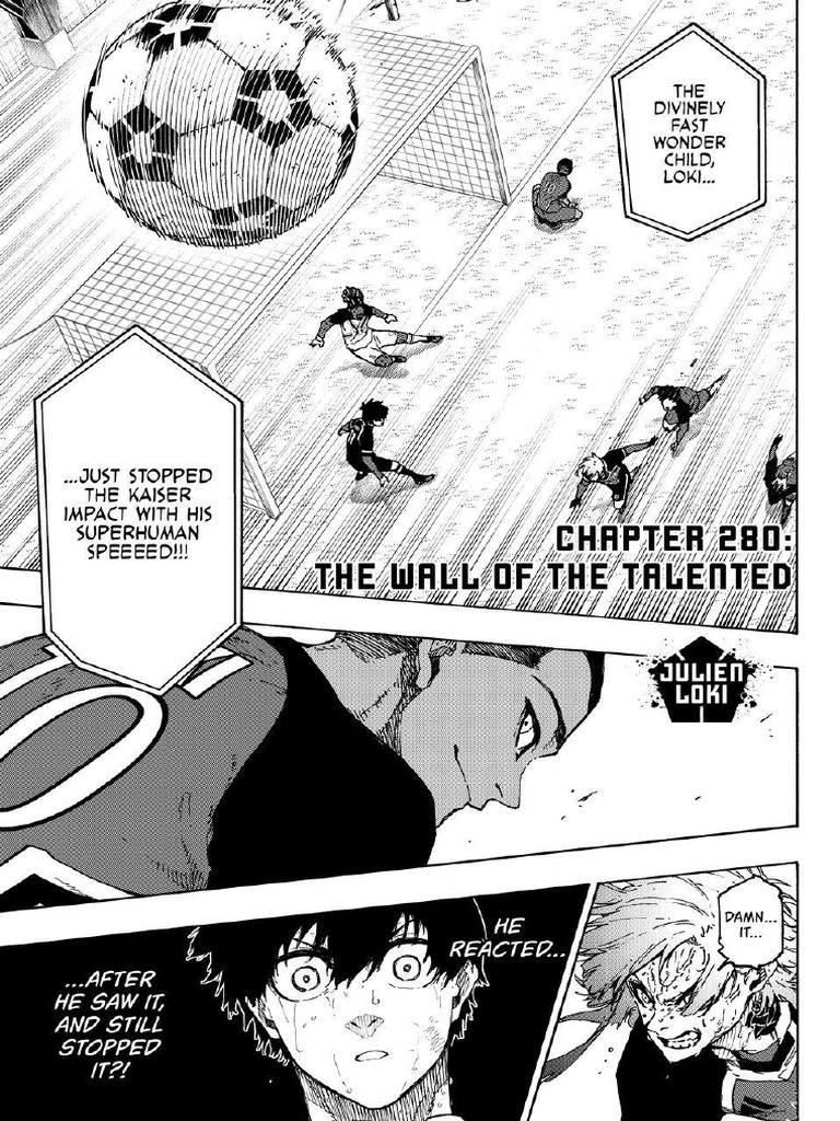 Chapter 280 - Blue Lock | PDF