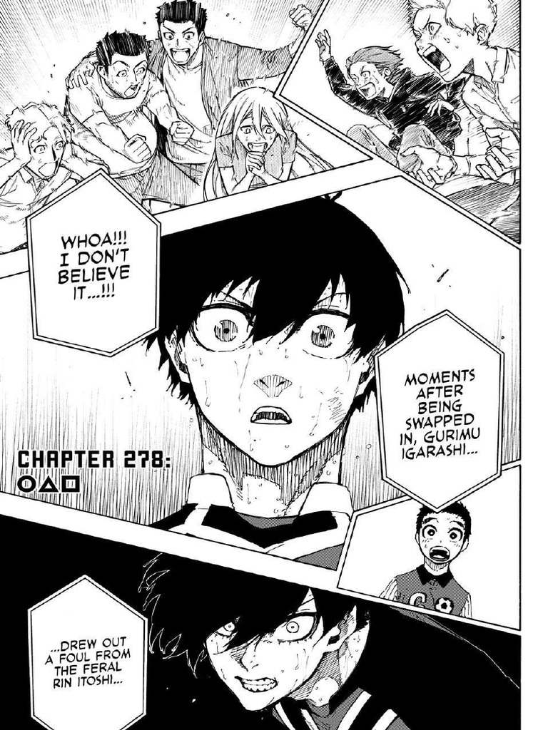 Chapter 278 - Blue Lock | PDF