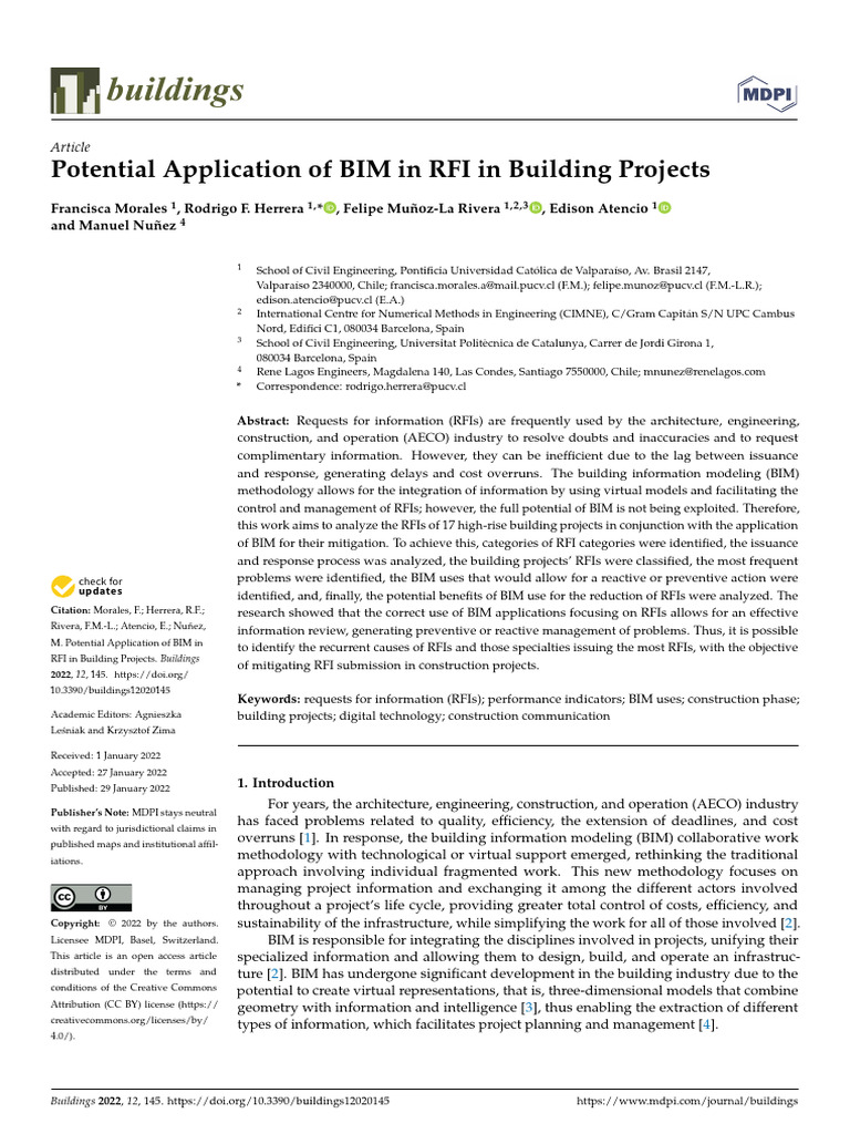 buildings-12-00145-v2 | PDF | Building Information Modeling | Sampling ...