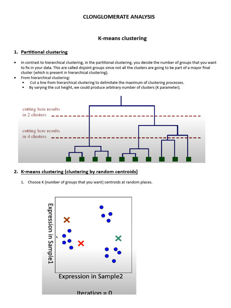 K-mean | PDF | Cluster Analysis | Algorithms And Data Structures