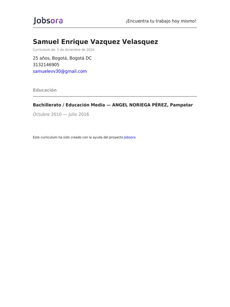 Vazquez Velasquez-Samuel Enrique | PDF