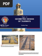 Taxiway Geometric Design Guidelines | PDF | Runway | Airport