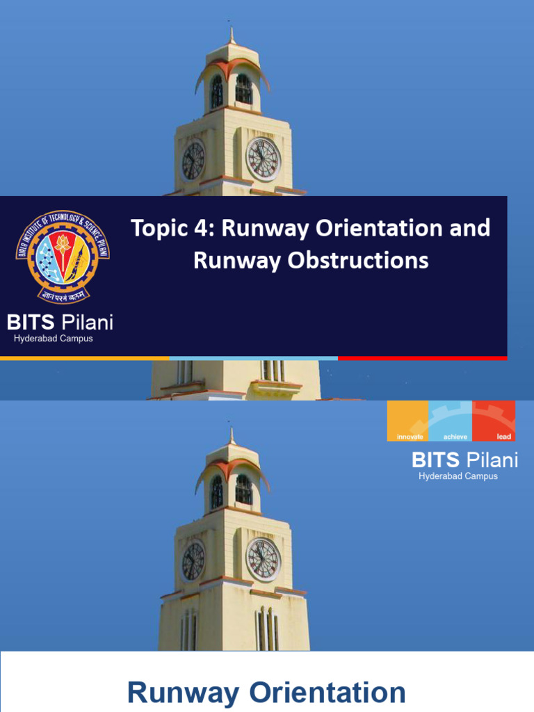 Topic 4 - Airport Runway Orientation | PDF | Runway | Airport